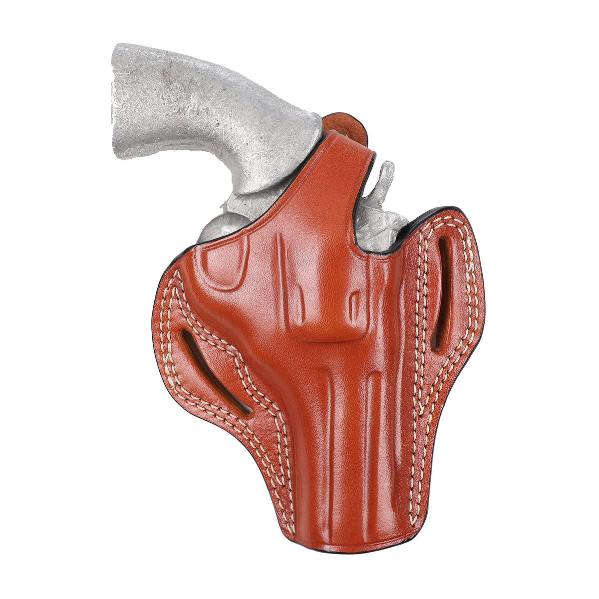 Colt Trooper 357 MAG Revolver Leather Belt Holster 4 inch | Pusat Holster