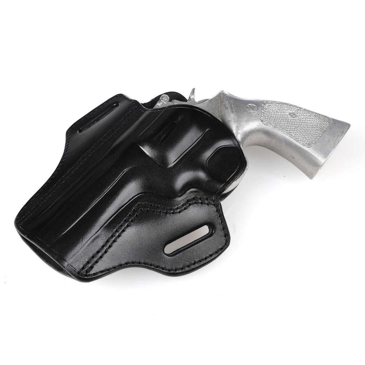 Smith Wesson 686 L Frame 6 Shot Leather Open Top Holster 4 inch | Pusat ...